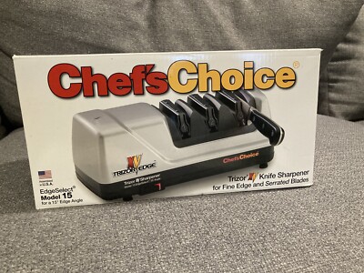 Chef's Choice Trizor XV EdgeSelect Professional Electric Knife ...
