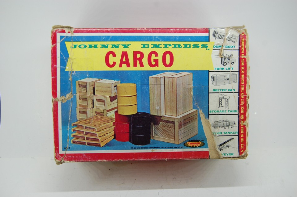 1965 Topper Johnny Express Cargo, and Crane with Original Boxes | eBay