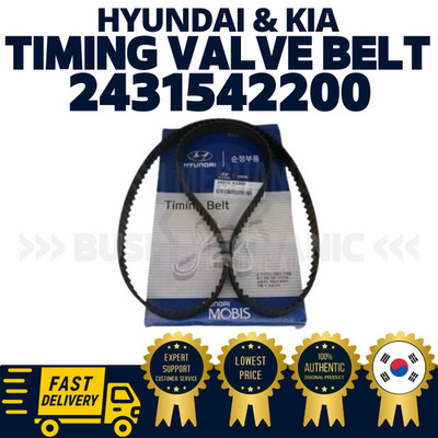 GENUINE OEM Hyundai Kia Timing Valve Belt 2431542200 | eBay