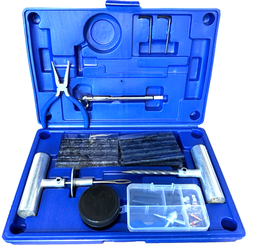 Heavy Duty Tyre Repair Kit Puncture Tool Set Tire Car Truck Tractor JCB ...