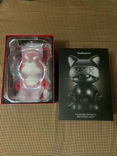 The Weeknd Super Fantastic Red Panda Janky Figure XO | eBay
