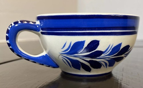 Rare Henriot Quimper Camaieu /Pattern Woman w/ Blue-Tea Coffee Cup 2 ...