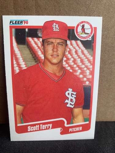 1990 Fleer Baseball Card St. Louis Cardinals Scott Terry | eBay