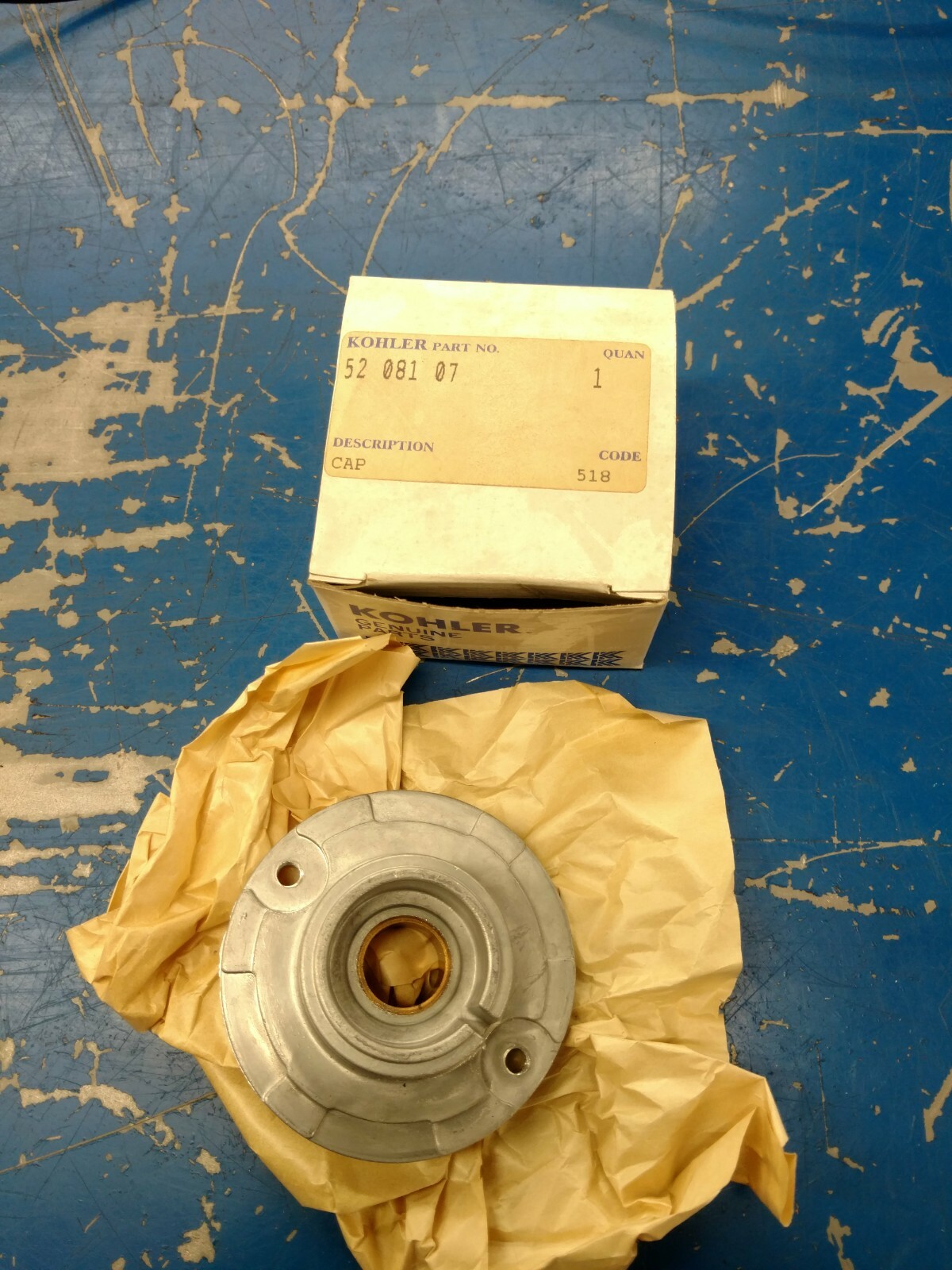 Genuine OEM Kohler Cap 52 081 07 | eBay