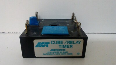 GUARANTEED! AOT 10A 48VDC CUBE / RELAY TIMER DUDH-SH-148D | eBay