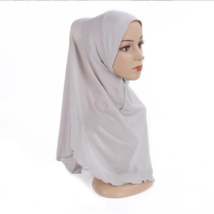 Malaysian Women Girls Muslim Turban Islamic Hijab Ramadan Khimar Arab ...