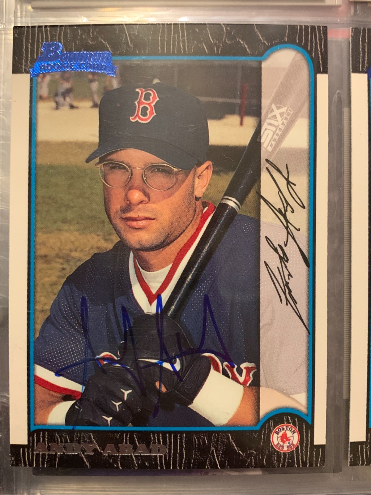 ANDY ABAD AUTOGRAPHED SIGNED 1999 BOWMAN ROOKIE CARD | eBay