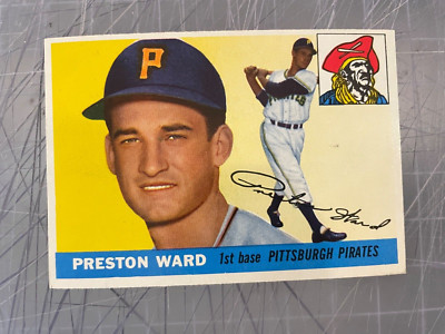 1955 TOPPS #95 PRESTON WARD PITTSBURGH PIRATES BASEBALL CARD NM+ #2 | eBay