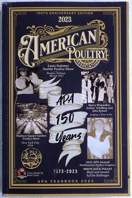 2023 American Poultry Association APA Yearbook 150th Anniversary Never ...