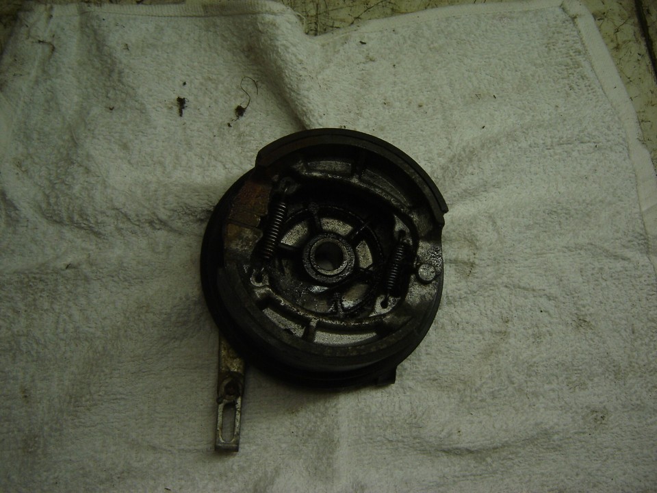 KAWASAKI KDX200 KDX 200 FRONT BRAKE PANEL PLATE 1983-1985 | eBay