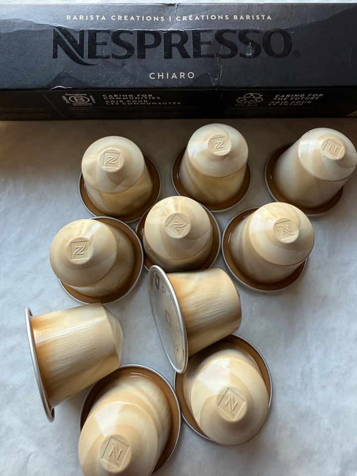 Nespresso Original Barista Creations Chiaro 50 loose Capsules | eBay