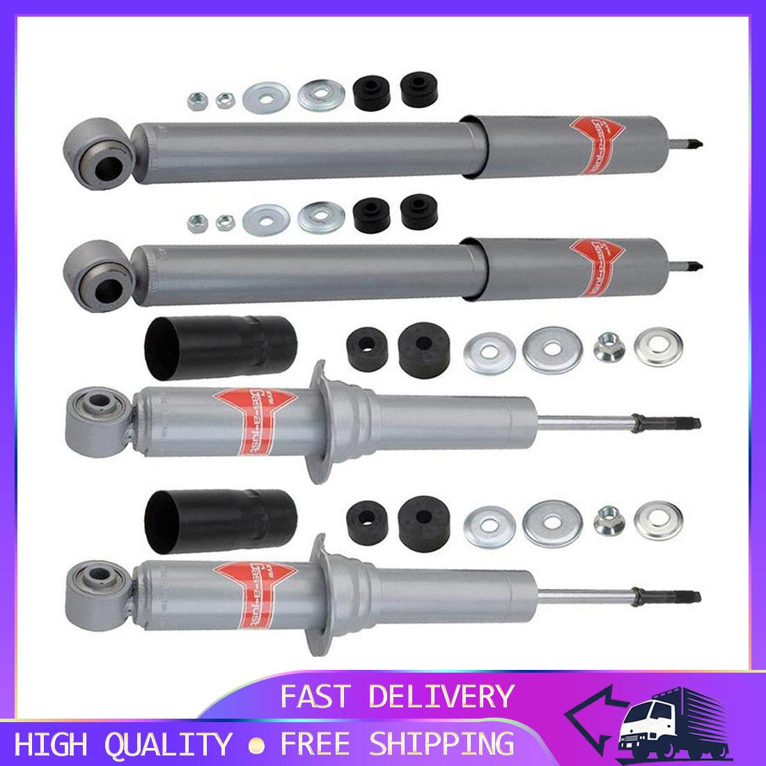 KYB Gas-a-Just 2-Front & 2-Rear Shock Absorbers Set for Toyota 4Runner ...