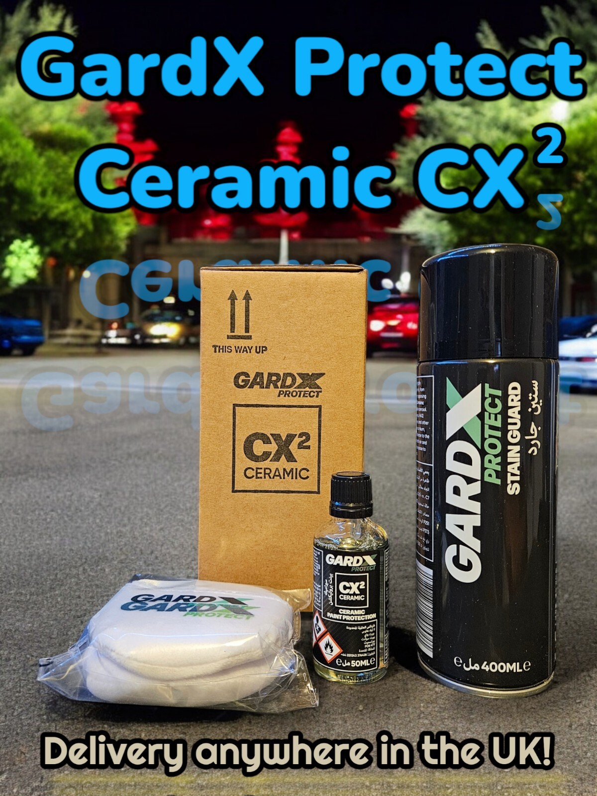 GARDX CX2 Ceramic Paint Protection + Stain Guard Set | eBay UK