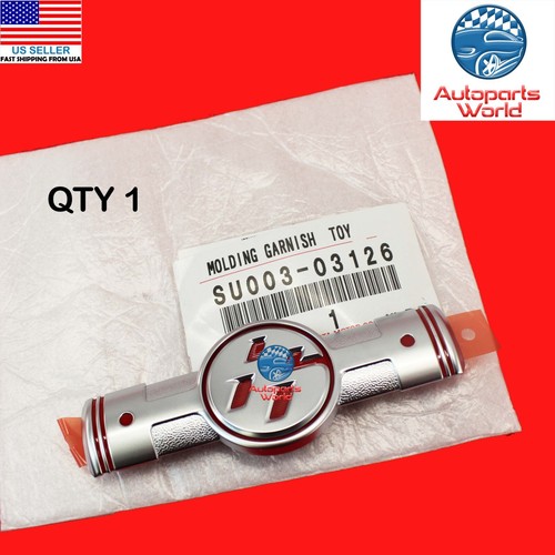 GENUINE OEM TOYOTA SCION 2013-2016 FR-S RED FRONT FENDER 86 EMBLEM ...