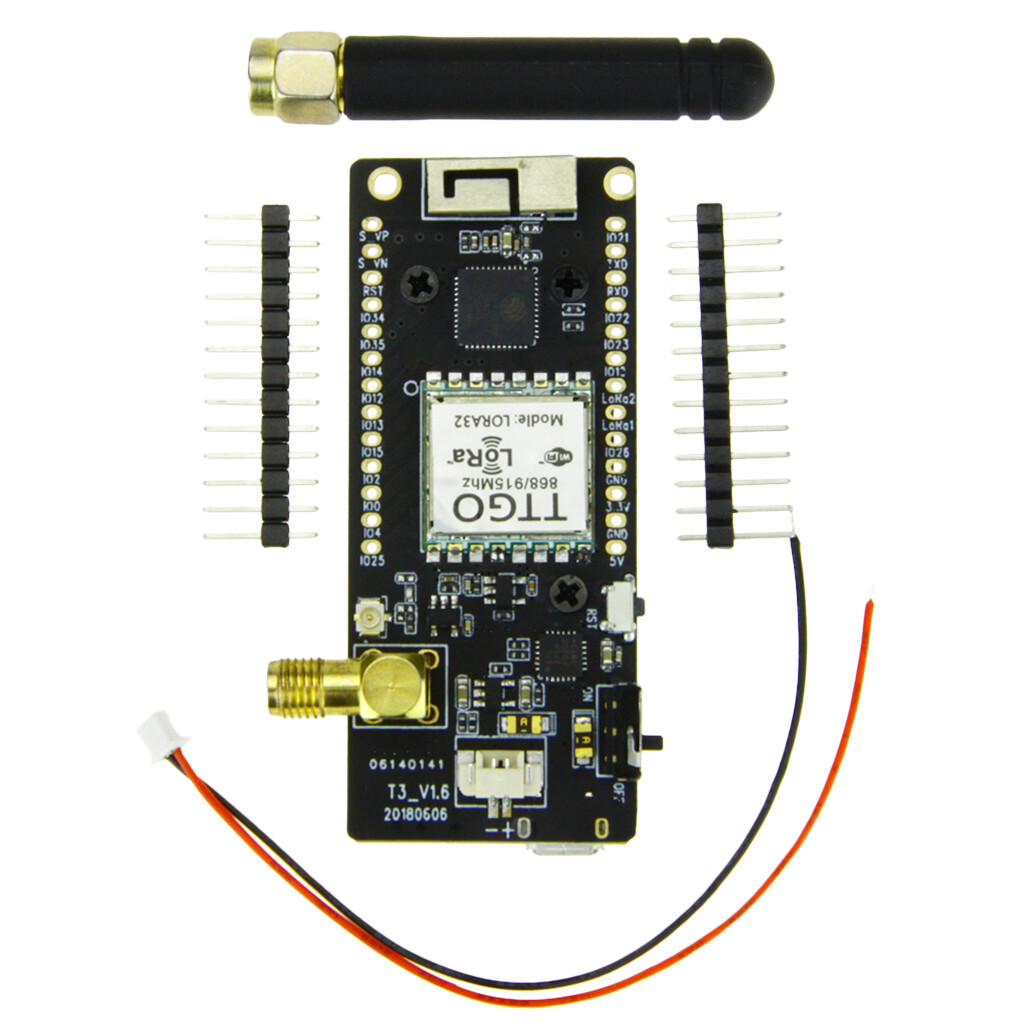 TTGO LORA32 433Mhz ESP32 OLED 0.96 Inch Display Bluetooth WiFi Module ...
