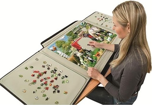 Portapuzzle Original - Large Puzzle Mat & Board, 2 Puzzle Sorters ...