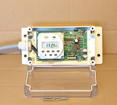 Timer controlled automatic generator start module with optional extra ...