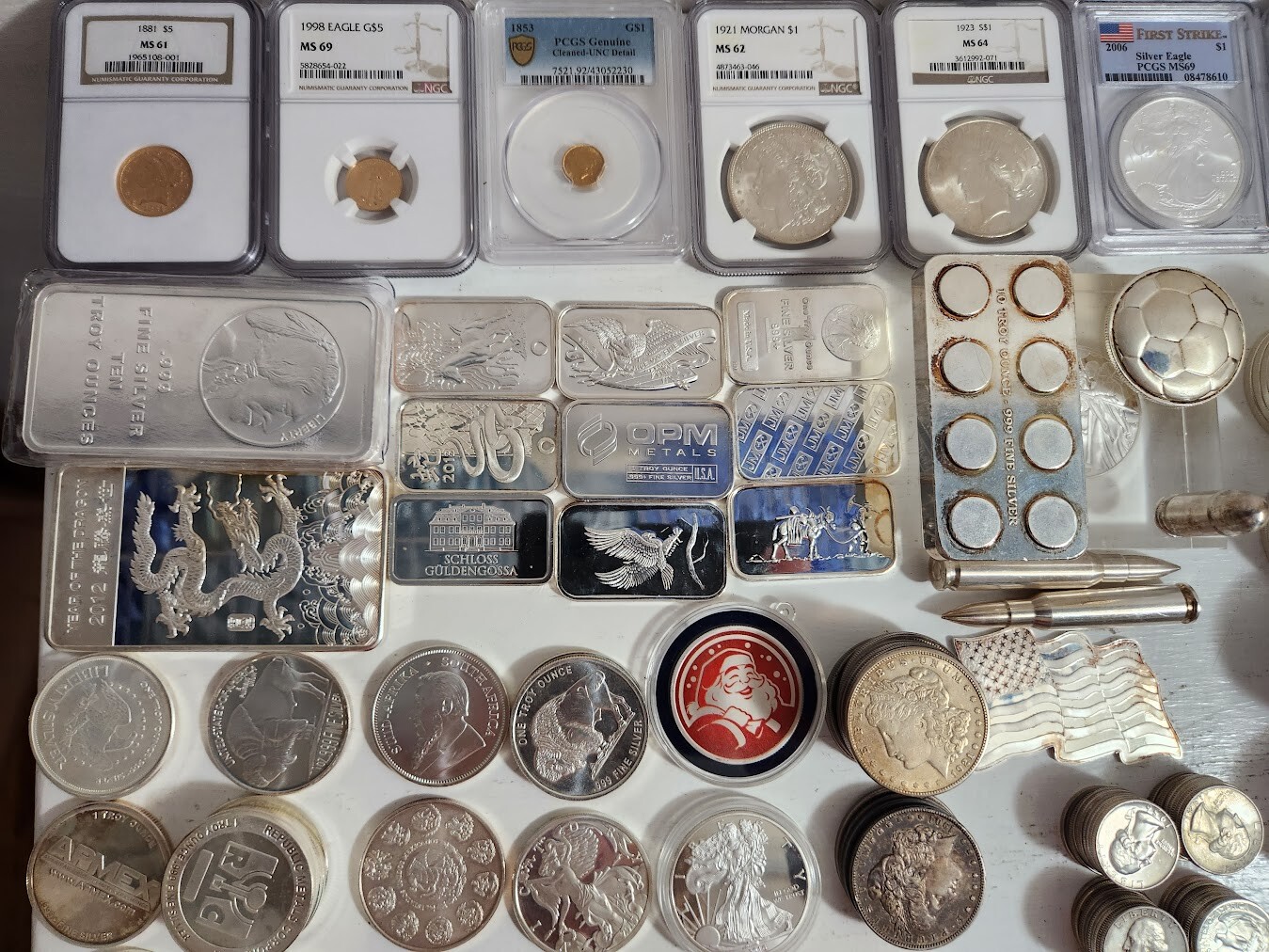 American Precious Metal Exchange APMEX Silver Coin 1 Troy Ounce .999 ...