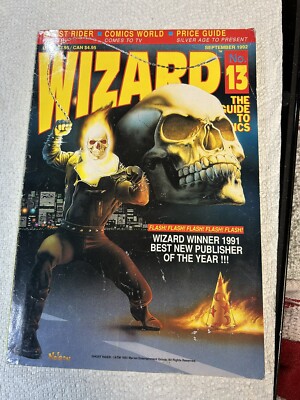 Wizard Comics Magazine #13 Sept. 1992 With Poster | eBay