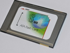 PCMCIA ATA Flash Memory Card - 8MB - 68 Pin - PC Card | eBay