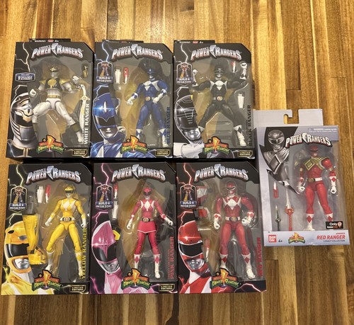 Mighty Morphin Power Rangers Legacy Collection Build-A-Megazord Lot of ...