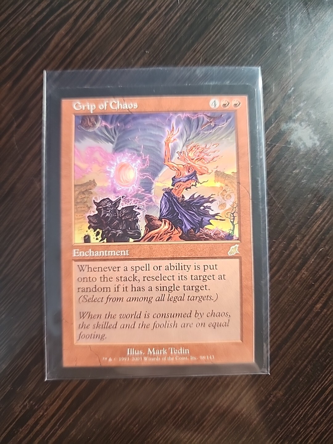 Grip of Chaos Scourge Red Rare MAGIC THE GATHERING MTG | eBay