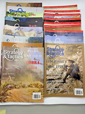 Strategy & Tactics Magazine Military Gaming War - Lot Of 20 Issues | eBay