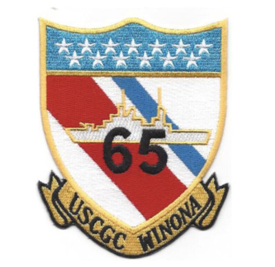4.38" COAST GUARD WHEC-65 WINONA CLASS HIGH ENDURANCE EMBROIDERED PATCH ...