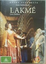 OPERA AUSTRALIA LAKME LAKMÉ RARE DVD JOAN SUTHERLAND LEO DELIBES ...