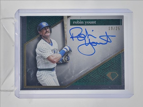 ROBIN YOUNT 2024 TOPPS DIAMOND ICONS AUTOGRAPH BREWERS AUTO /25 Q4060 ...