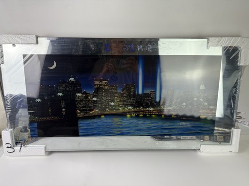 First Cityscape Moving Light Picture With Sound 39x19 Large - Vintage ...