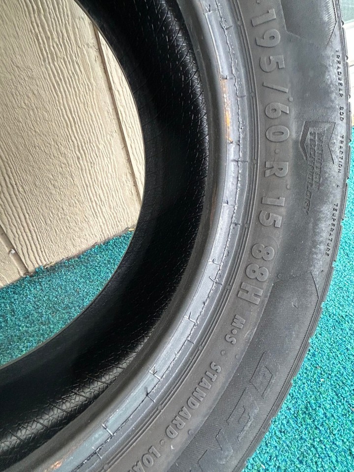(2) General Altimax RT45 Tire Size: 195/60/R15 88H M&S | eBay