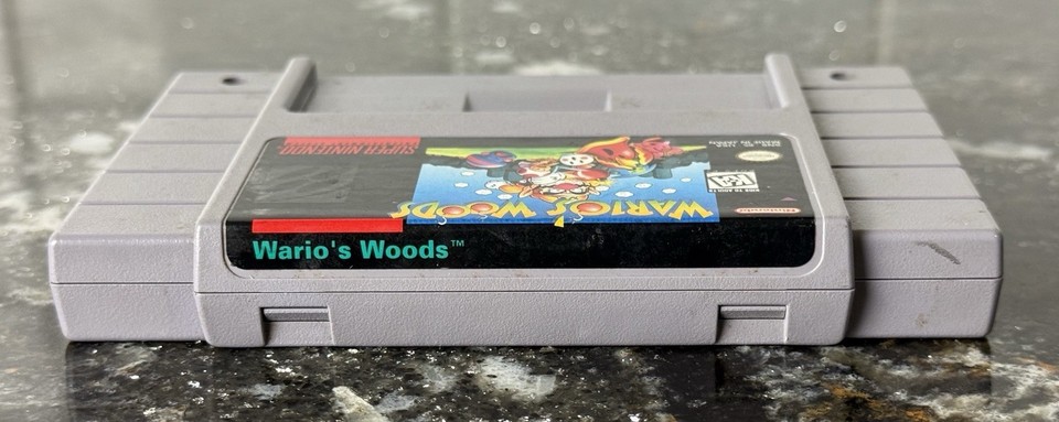 Wario’s Woods (Super Nintendo SNES, 1994) CLEANED TESTED NICE!! | eBay
