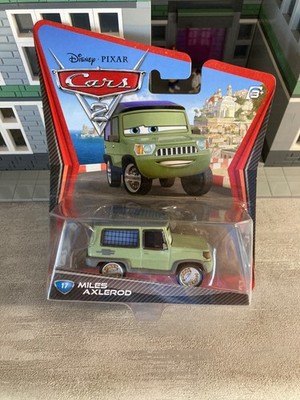 Disney Pixar Cars 2 Miles Axlerod Axelrod #17 Allinol (2010) New ...