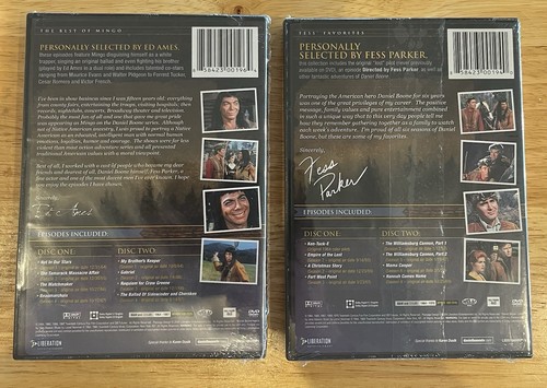 Daniel Boone: The Best of Mingo (DVD Set, 2009) & Fess' Favourites Lot ...