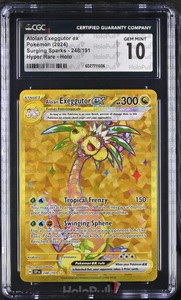 Alolan Exeggutor ex 2024 Scarlet & Violet: Surging Sparks #248/191 ...