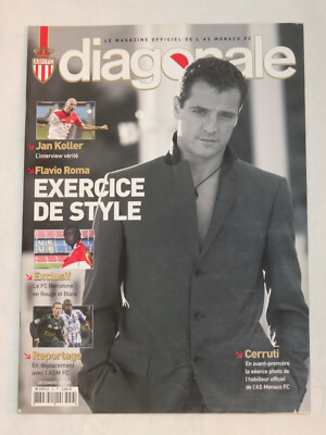 Magazine officiel AS Monaco - Diagonal n°5 - Décembre 2007 | eBay