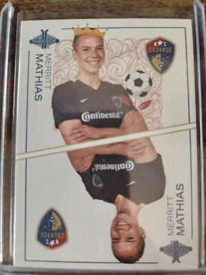 2022 NWSL Parkside Paramount Merritt Mathias Original 21 Insert #20 NC ...
