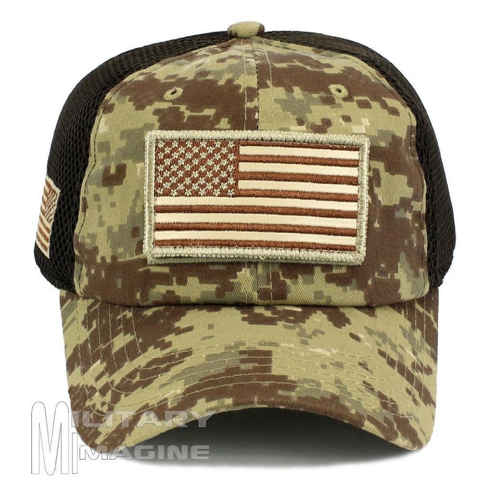 Tactical Operator Military cap USA American Flag hat Detachable Patch ...