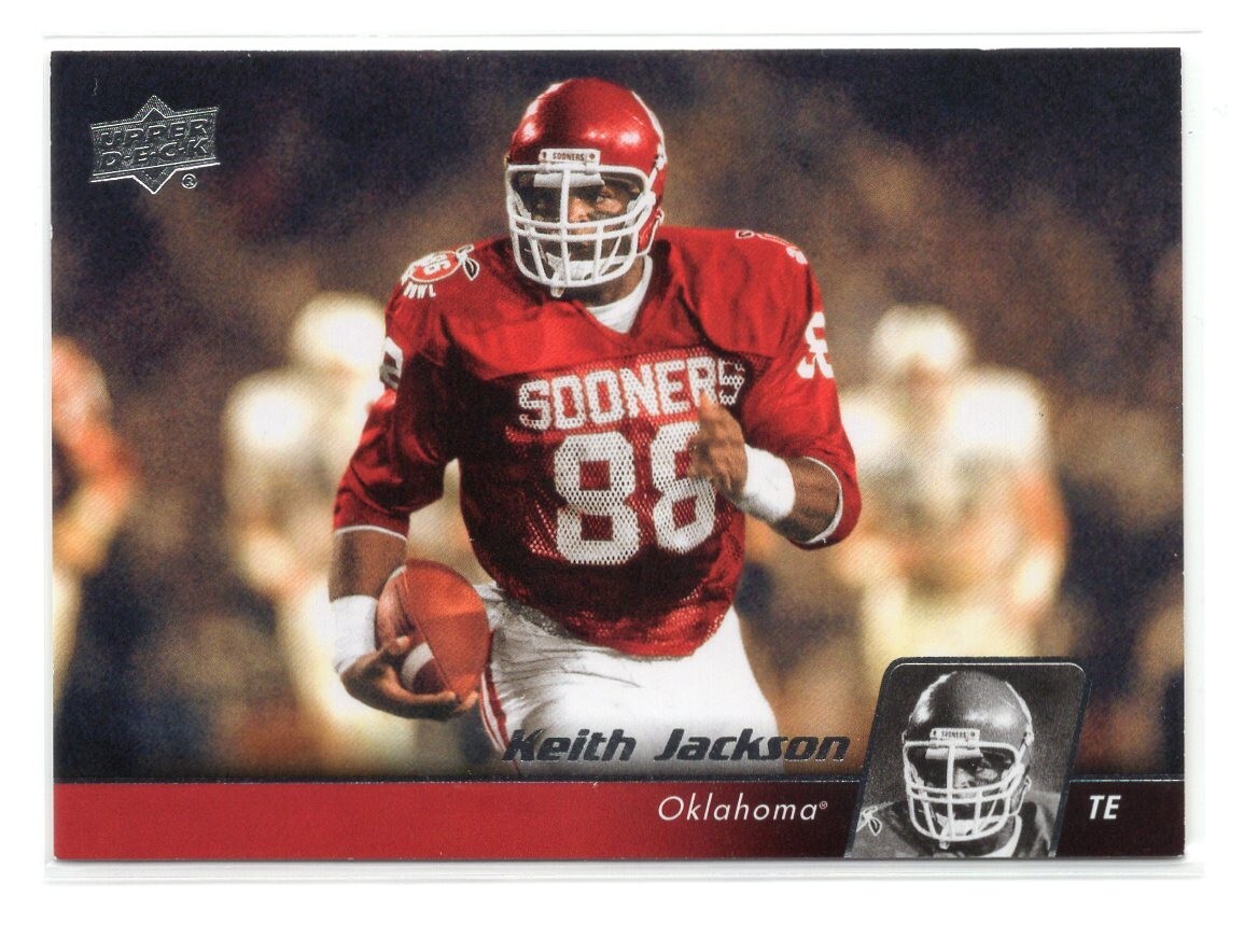 Football Card - 2011 Keith Jackson 38 - Oklahoma Sooners Upper Deck | eBay