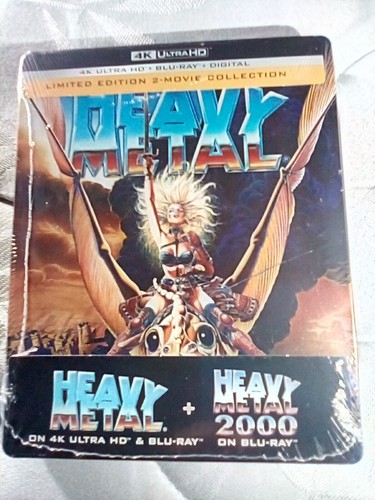Heavy Metal / Heavy Metal 2000 (4K UHD, Blu-ray, SteelBook, 1981, 2000 ...