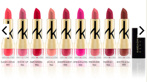 Kardashian Beauty Lip Slayer Lipstick in PHOENIX 563 *NEW* Full Size 0. ...