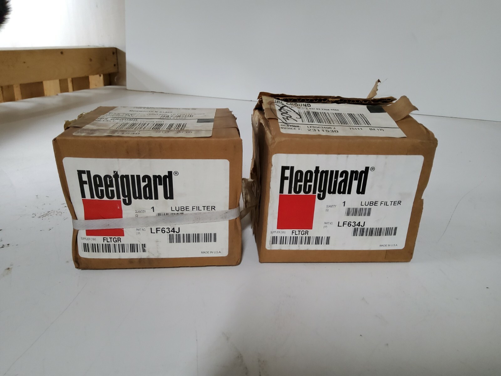 FLEETGUARD LF634 - cross reference oil filters | oilfilter ...