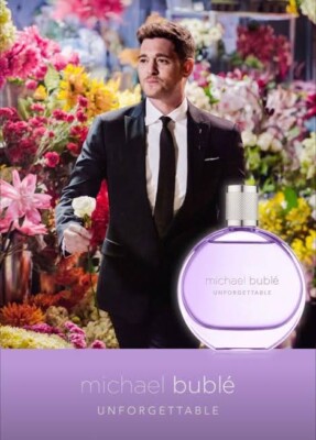 Michael Buble UNFORGETTABLE EDP 100mL BOXED Women's Fragrance / Perfume ...
