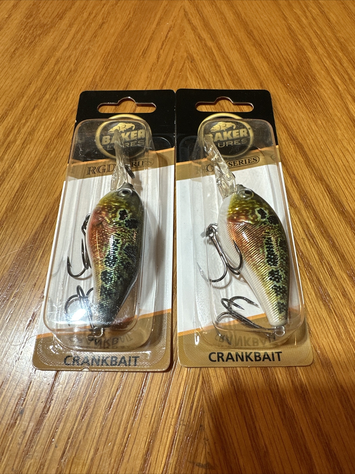 2 Baker Lures Crankbait 2-1/4” 1/2oz RGD2-T008 Bluegill | eBay