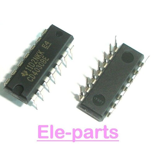 5 PCS CD4030BE DIP-14 CD4030 Quad Exclusive-OR Gate 14-PDIP Chip IC #D6 ...