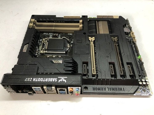 ASUS SABERTOOTH Z87 Motherboard Mainboard Intel Z87 LGA1150 DDR3 With a ...