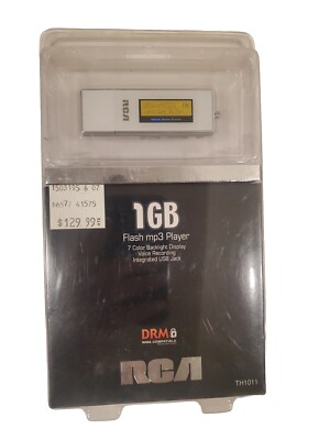 RCA USB MP3 Player 1 GB 7 Color Backlight Display Voice Recording.1 AAA ...