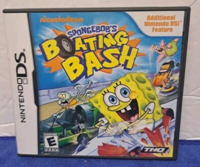 SpongeBob's Boating Bash (Nintendo DS, 2010) Complete CIB Tested ...