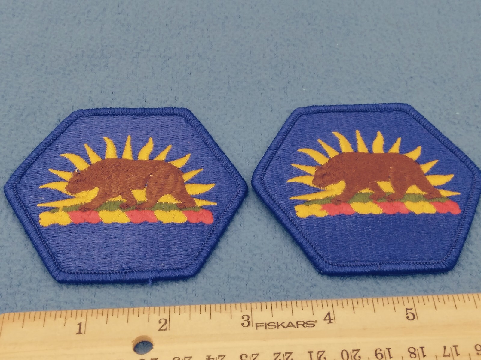 LOT OF 2 - U.S.ARMY CALIFORNIA NATIONAL GUARD PATCHES - NEW | eBay